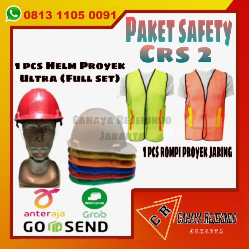 Jual Paket Helm Safety Ultra + Rompi Jaring | Helm Proyek | Rompi ... Jual Paket Helm Safety Ultra + Rompi Jaring | Helm Proyek | Rompi ...
