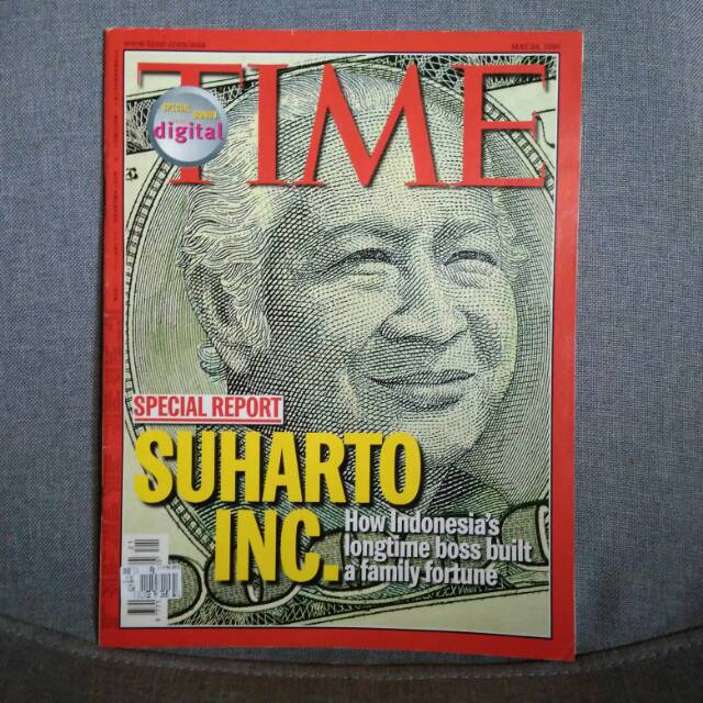 Jual Majalah Time 24 May 1999 cover story Suharto Inc. | Shopee Indonesia