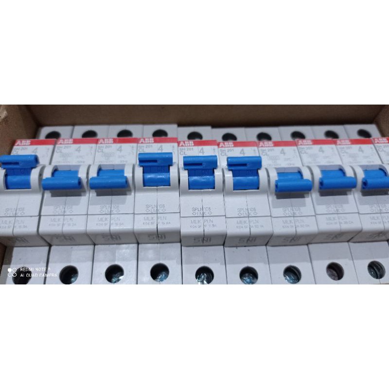 Jual mcb modif abb biru 4A modif anti jeglek anti panas MCB ABB 4A ... Jual mcb modif abb biru 4A modif anti jeglek anti panas MCB ABB 4A ...