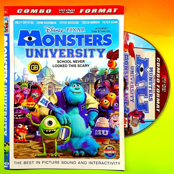 Jual NEW PRODUCT KASET DISC FILM KARTUN ANIMASI MONSTERS INC UNIVERSITY ...