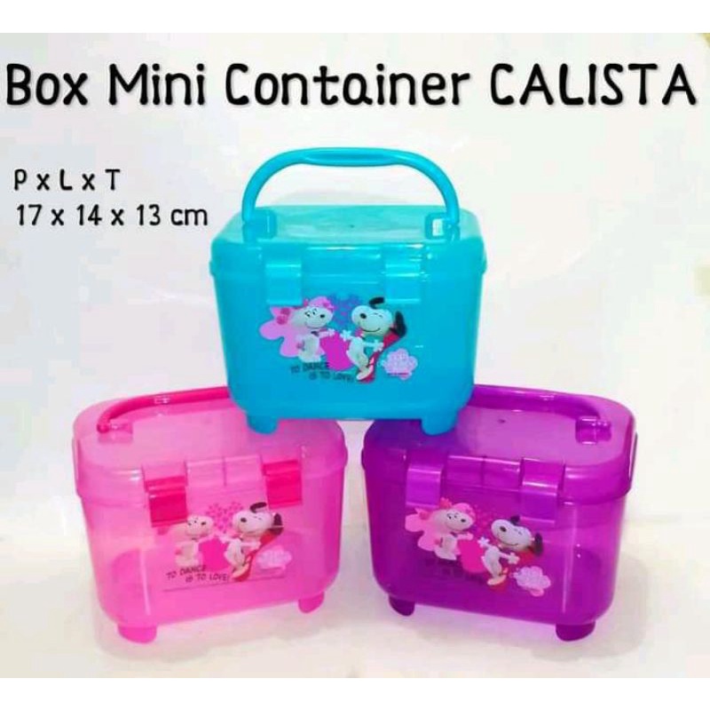 Jual BOX CONTAINER MINI CALISTA BOK KONTAINER TEMPAT PENYIMPANAN ...