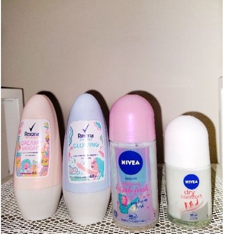 Jual Rexona Roll On (Deodorant Wanita Remaja) 40ml | nivea hijab fresh ...