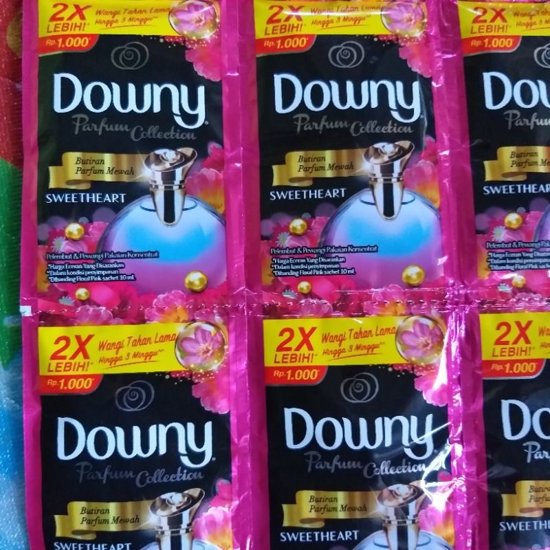Jual Downy Parfum Collection Sweetheart 20ml Isi 12 Sachet 1 Renceng ...