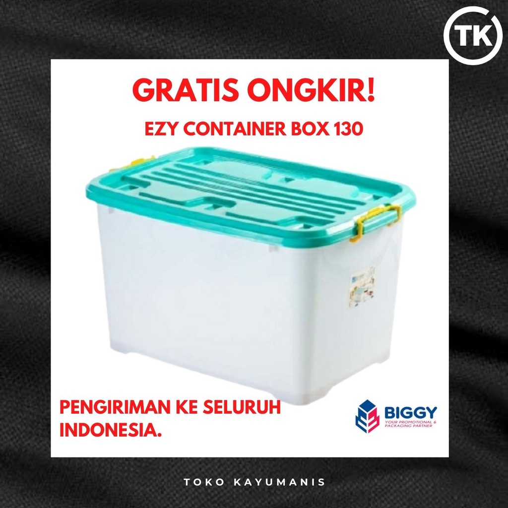 Jual Ezy Container Box CB 130 / Container Box Dengan Roda | Shopee ...