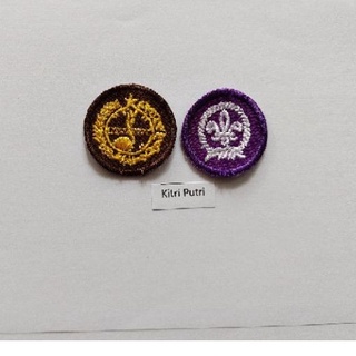 Jual Lambang Pramuka, Putri Kitri / Putra Boy Scout/ Lambang Lokasi ...