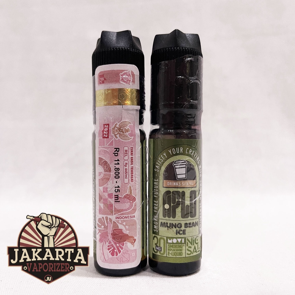 Jual [SALT] NICSAL 99+ AFLO MUNG BEAN ICE 15ML 30MG 50MG BY MOVI | Shopee Indonesia