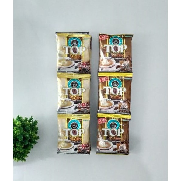 Jual Top Coffee Renceng 12 pc (Kopi Susu & Kopi Susu Kental Manis ...