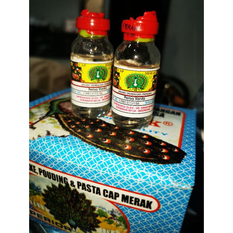 Vanili cair cap merak | Shopee Indonesia