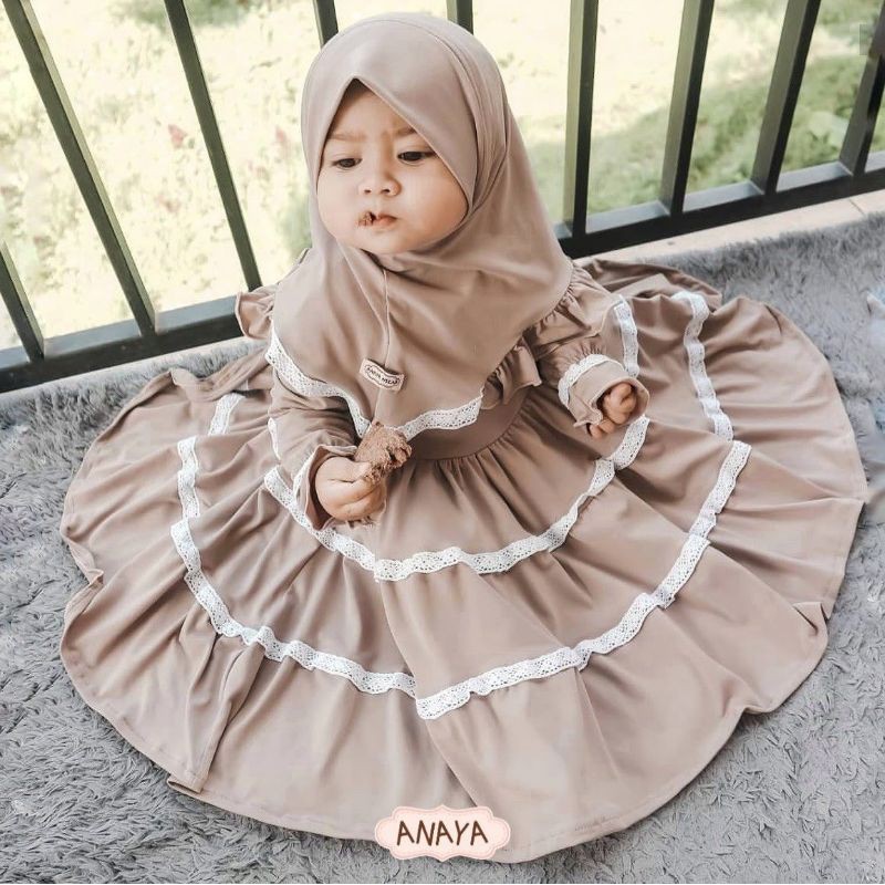 Jual Gamis anak gamis bayi gamis newborn gamis anak lucu gamis samara ...