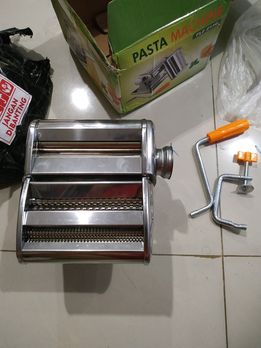 Gilingan Mie Manual FLF 2150 Ossel Cetak Mie Manual Gilingan Molen ...