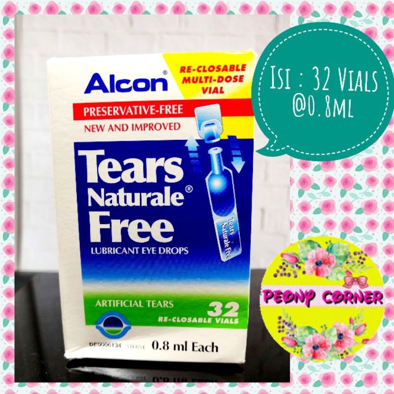 Jual Alcon Tears Naturale Free 32 vial / Artificial tears / Air mata ...