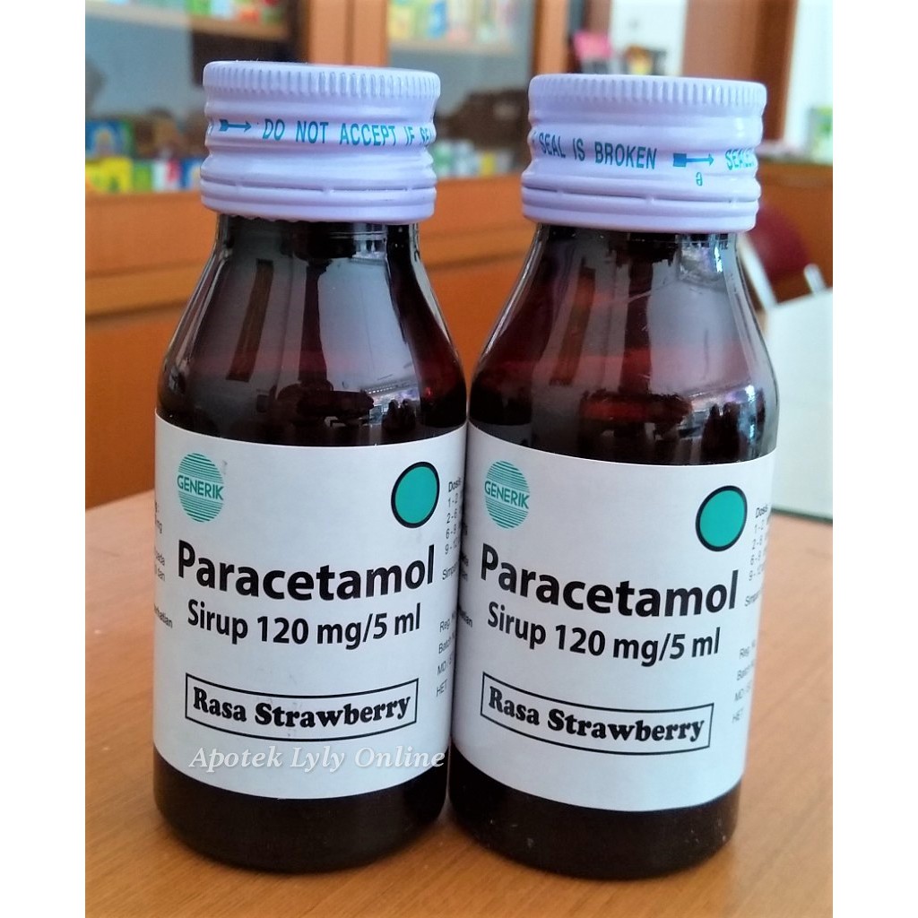 Paracetamol Syrup 60 ml | Shopee Indonesia