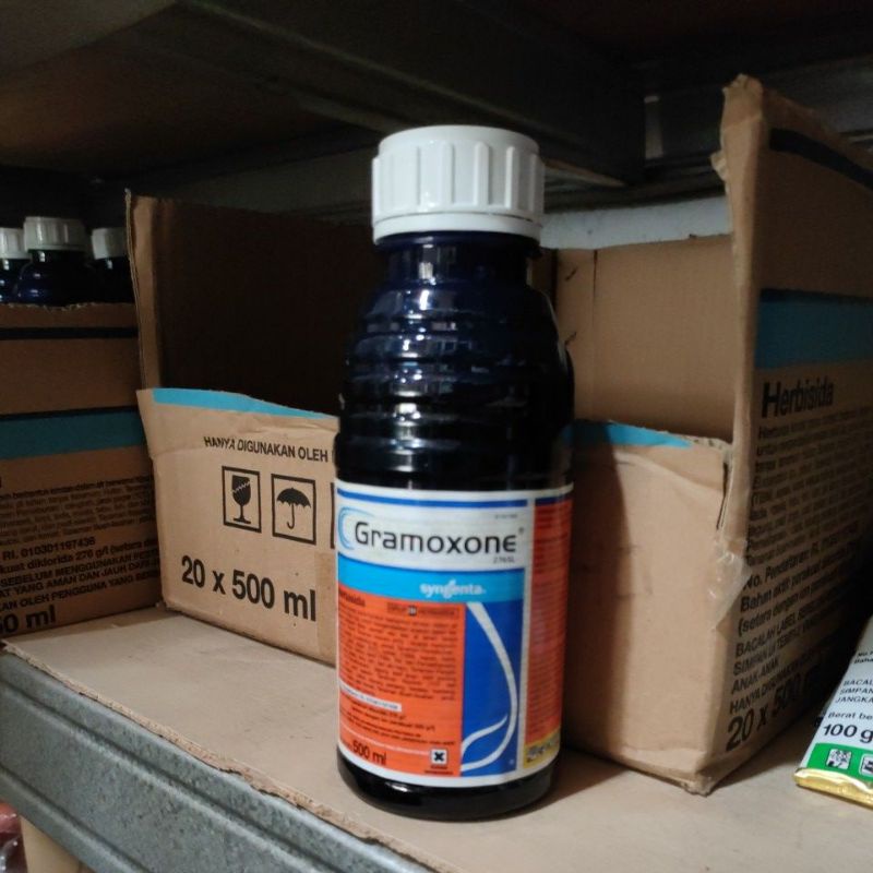 Jual Herbisida Pembasmi Rumput Ilalang Gramoxone 276SL Kemasan 500 ml ...