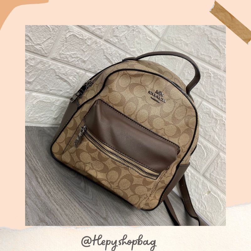 Jual Tas Ransel Wanita Branded CO*ACH Backpack Import Kualitas Platinum ...