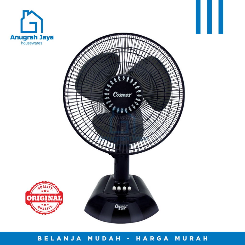 Jual Cosmos 12-LDA Kipas Angin 12 inch (Desk Fan) | Shopee Indonesia