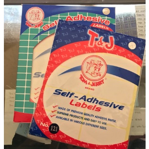 Jual label tom & jerry self adhesive labels T&J | Shopee Indonesia