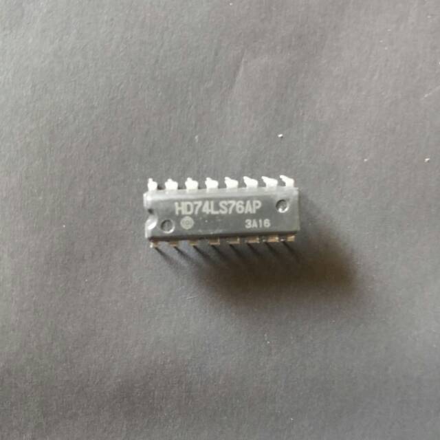 IC 74LS76 74HC76 DIP Dual JK Flip Flop With Preset Clear | Shopee Indonesia