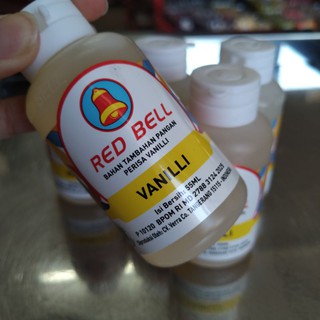 Jual Red Bell Vanili Cair 55 ml / Perisa Vanilla Redbell / Vanily Cair ...