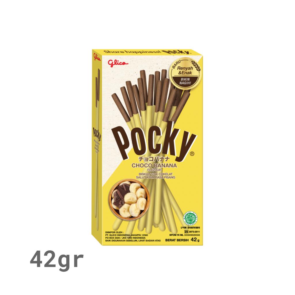 Jual Glico Pocky Biskuit Stik Choco Banana 42 gr | Shopee Indonesia