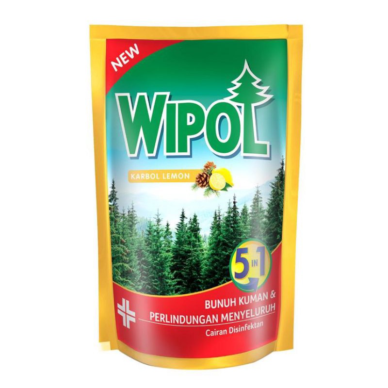 Jual WIPOL KARBOL LEMON 750 ML Indonesia|Shopee Indonesia