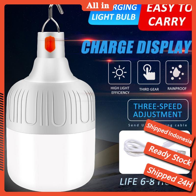 Jual Ready stock COD Lampu Emergency Bulb LED lampu tenda camping waterproof / lampu angkringan ...