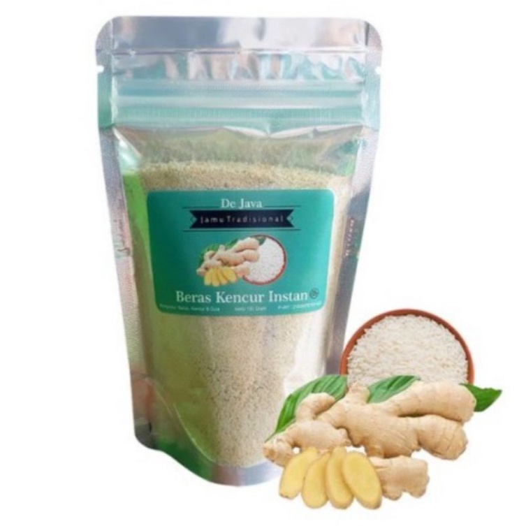 Jual Beras Kencur Instan 100 Gram/ Beras Kencur De Java/ De Java Jamu ...