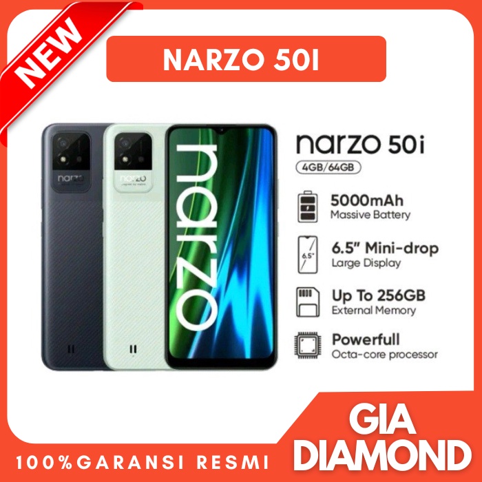 Jual Realme Narzo 50i Garansi Resmi | Shopee Indonesia