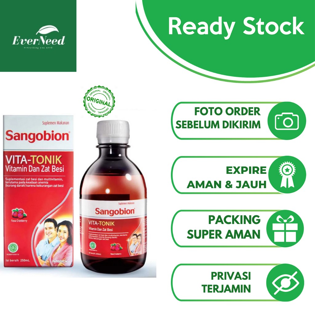 Jual Sangobion Sirup 250ml | Shopee Indonesia