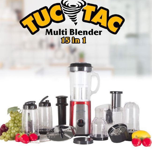 Jual TUC TAC Multi Blender 15 in 1 | Shopee Indonesia