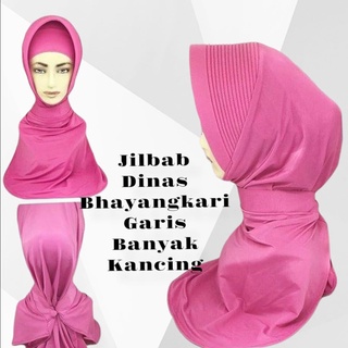 Jual Jilbab Dinas ANTI TEMBEM Murah psh bhayangkari/persit/polwan/pnspolri/pns dishub/ | Shopee ...
