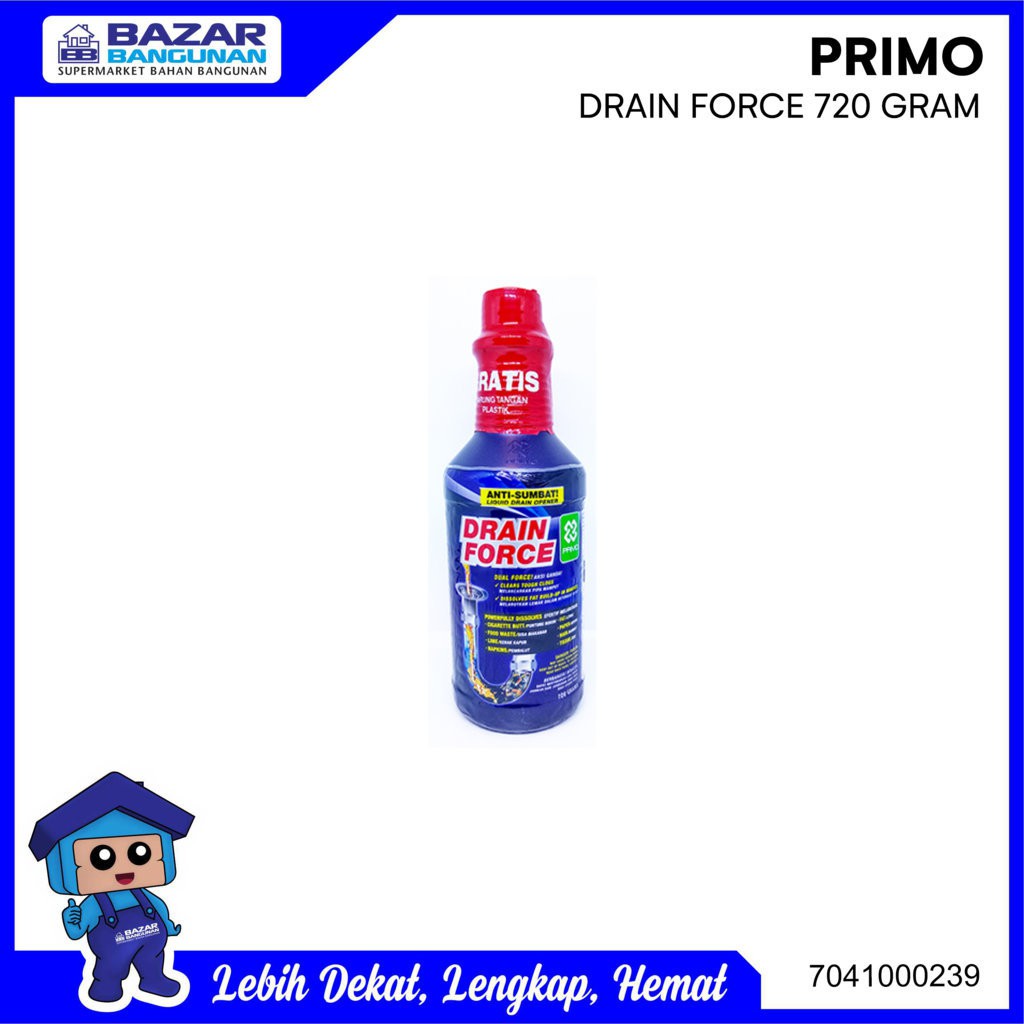 Jual Primo - Soda Api Cair Anti Sumbat Mampet Liquid Drain Opener Pipa ...