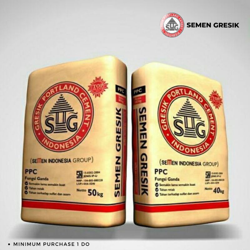 Semen Gresik 40 Kg 1 DO 200 Sak Shopee Indonesia