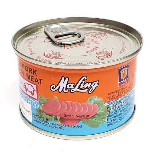 Jual Ma Ling TTS Luncheon Pork Meat 170gram / Daging Ham Babi Maling ...