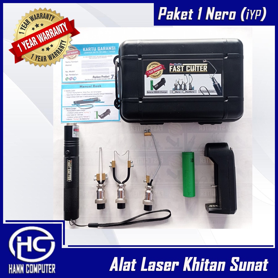 Jual Laser Khitan Sunat Portable / Cauter Couter Laser Sunat / FlashCut Support Nero alisklamp ...