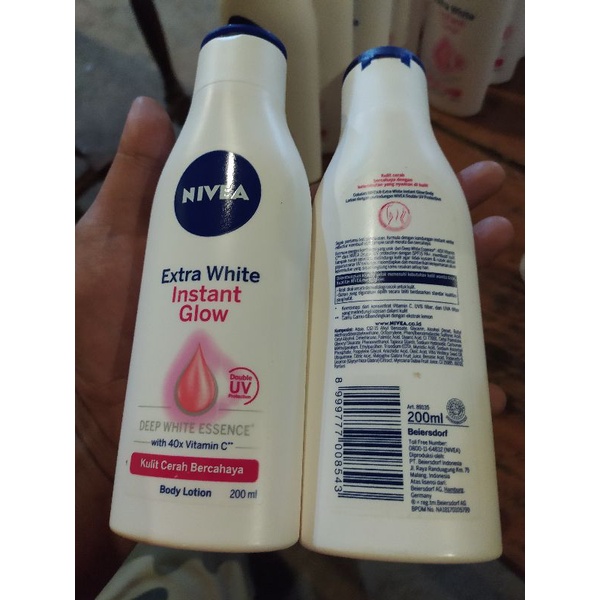Jual Nivea Body Lotion Extra White Instant Glow 200ml Shopee Indonesia