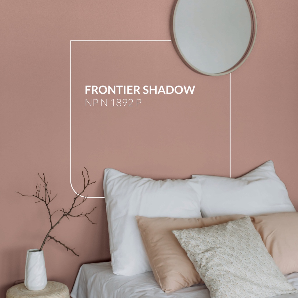 Jual CAT TEMBOK INTERIOR NIPPON PAINT - FRONTIER SHADOW/N1892P | Shopee ...