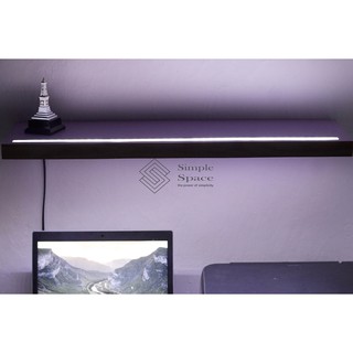 Jual Rak Gantung Kayu LED | On Off Touch Sensor | Ambalan Papan Belajar ...