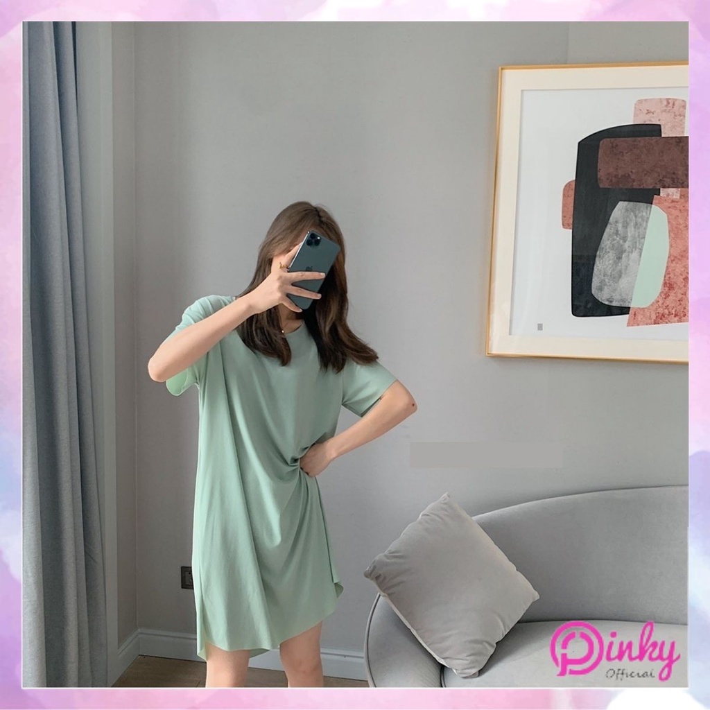 Jual Pinky Pakaian Wanita Import Daster Polos Longgar Fit to XXL 4063 ...