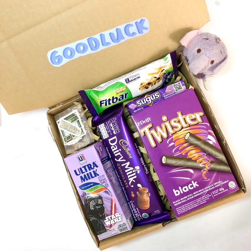 Purple Gift Box Small | Purple Snack Gift Box Small | Anniversary ...