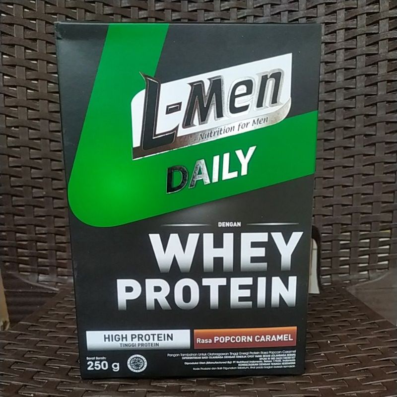 L-Men L men Lmen Daily Whey Protein Dark Choco 250gr | Shopee Indonesia