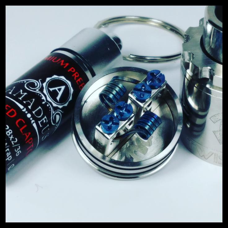 Jual Premium Twisted Messes Fused Clapton AMADEUS Pre-Build Coil (1 ...