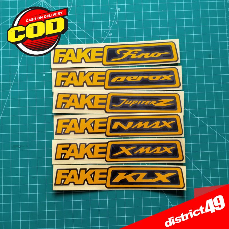 Jual Cutting sticker - Stiker cutting Fake motor Yamaha - Stiker Fake ...