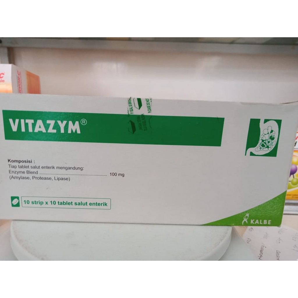 Jual VITAZYM 10 TABLET / UNTUK PENCERNAAN | Shopee Indonesia