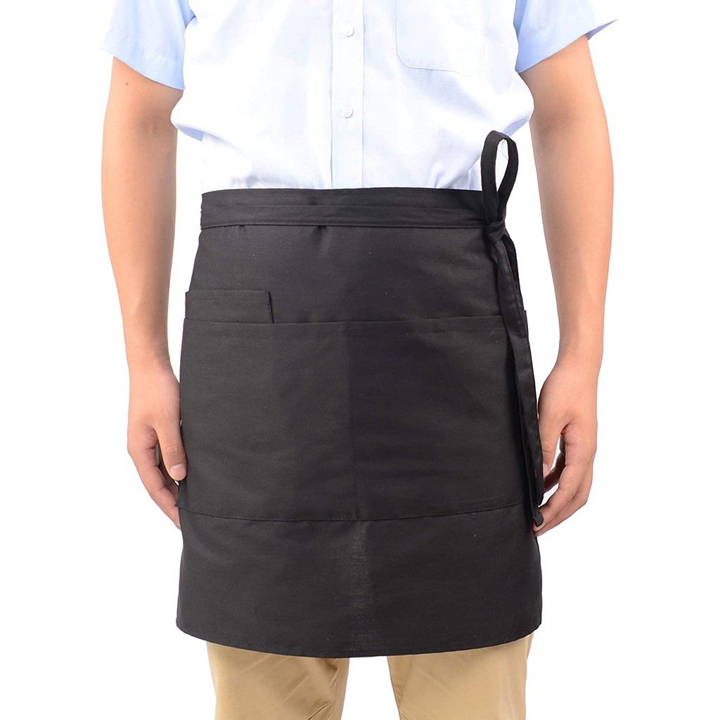Jual Half Apron Celemek Setengah Badan Bahan Water Repellent | Shopee ...