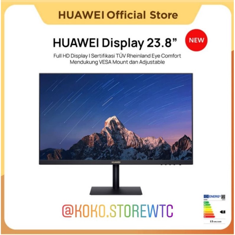 Jual HUAWEI DISPLAY MONITOR 23.8" GARANSI RESMI | Shopee Indonesia