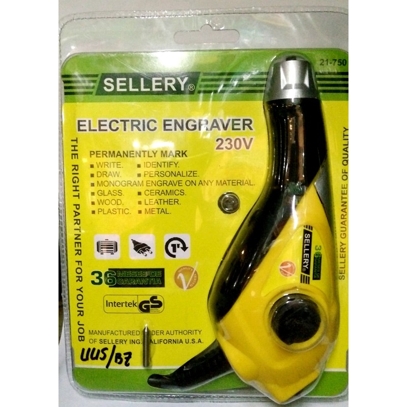 Jual Alat Grafir Ukir Pahat Electric Engraver 230 V Sellery | Shopee ...