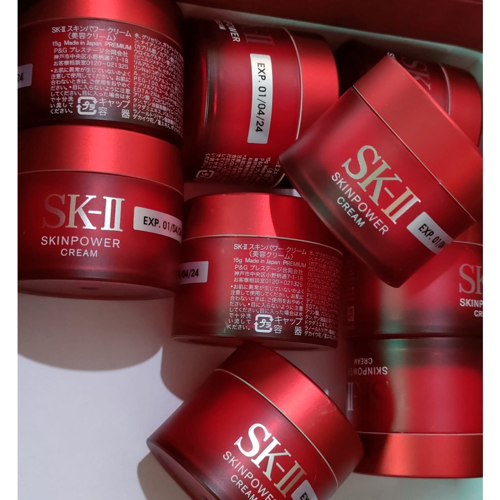 Jual SK-II / SKII / SK2 SKINPOWER CREAM 15gr | Shopee Indonesia