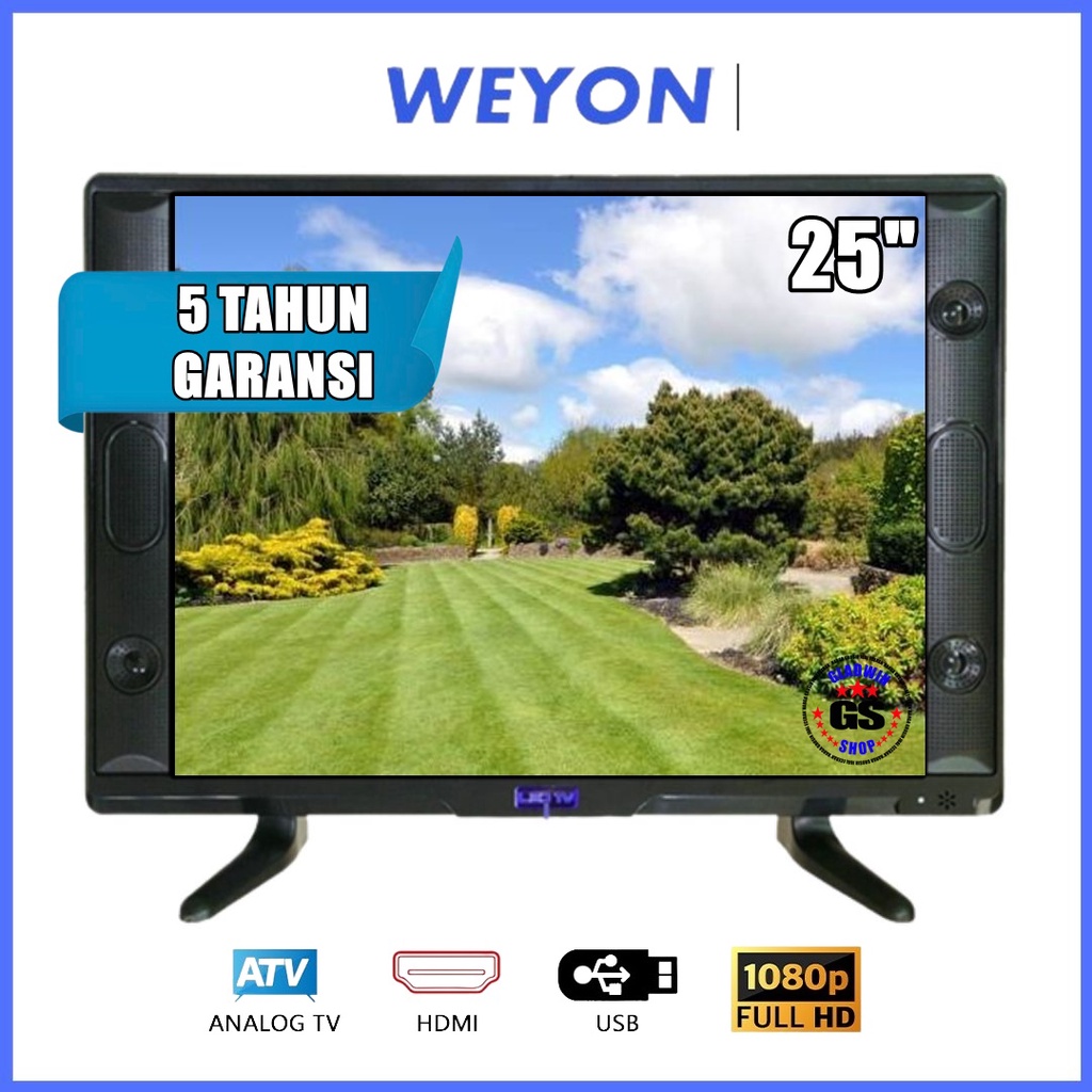Jual [BISA COD] - PROMO LED TV 25 inch HD TELEVISI Ready Ports Input ...