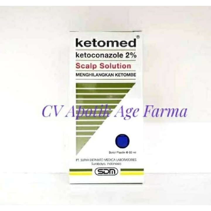 Jual Ketomed Shampoo atau SS atau Scalp Solution 60 mL (SDM) | Shopee ...