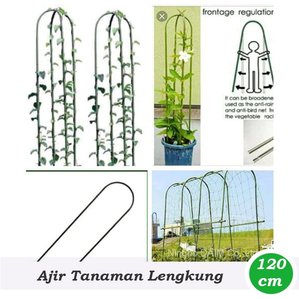 Jual Penyangga/Ajir Tanaman Lengkung (120cm) | Shopee Indonesia